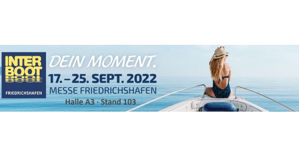 INTERBOOT Friedrichshafen - Sie finden uns in Halle A3 - Stand A3-103 - Robert Lindemann KG